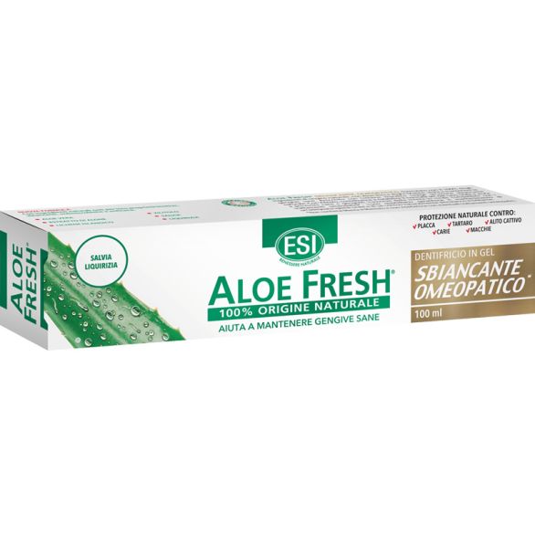 ESI Aloe Fresh Whitening - homeopatski kompatibilna pasta za zube 100ml