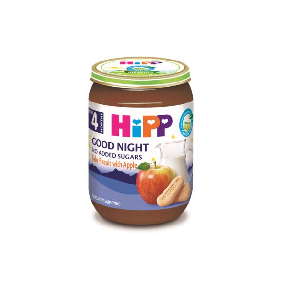 Hipp BIO Mlečna kašica za laku noć - Dečji keks sa jabukom 190gr