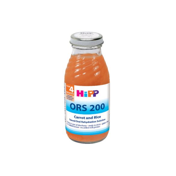 Hipp ORS 200, oralna rehidratacija kod proliva i povraćanja -šargarepa 200ml 4M+