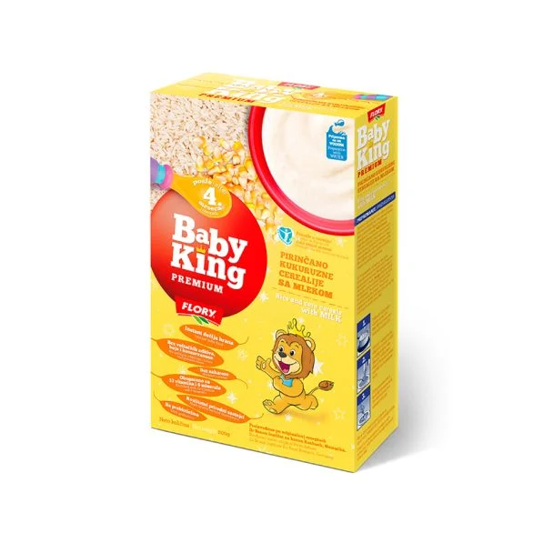Baby King Premium Pirinčano-kukuruzne cerealije bez saharoze