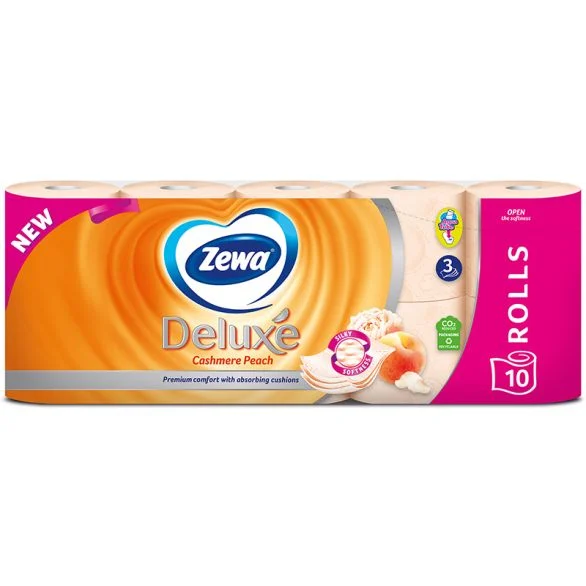 Zewa Deluxe Peach breskva toalet papir 10 komada