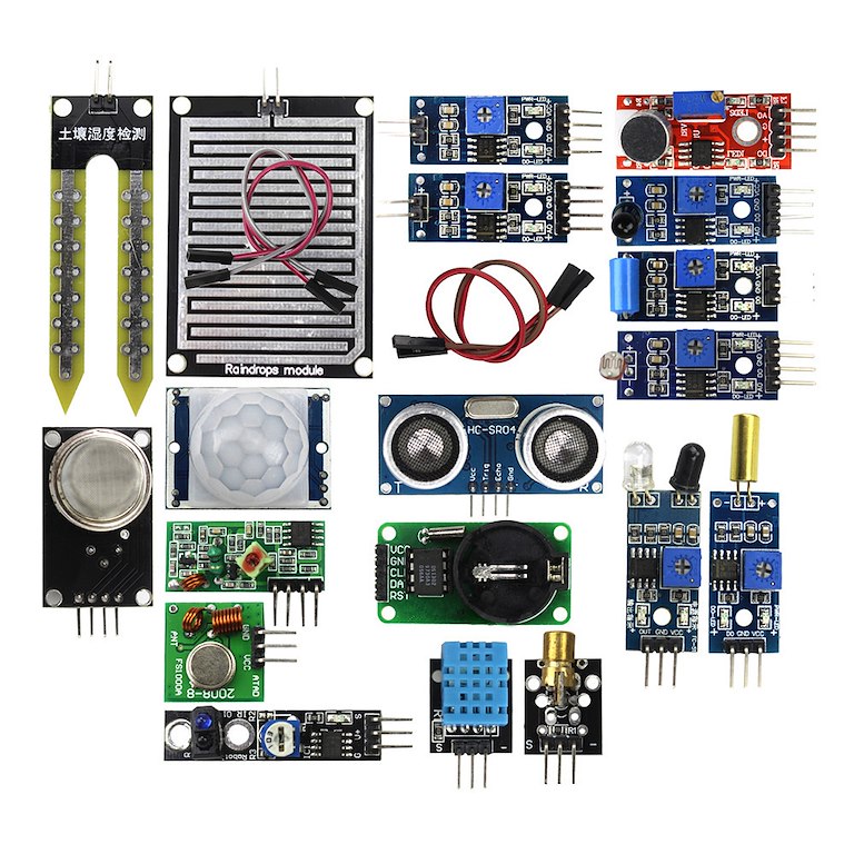 Kit komplet od 16 senzora za Arduino i Raspberry PI