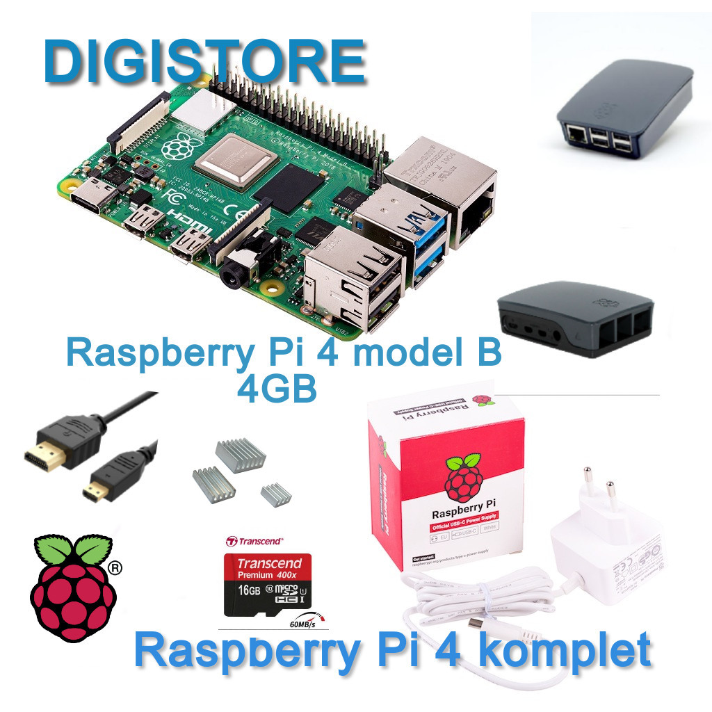 Raspberry Pi 4 4GB RAM kit