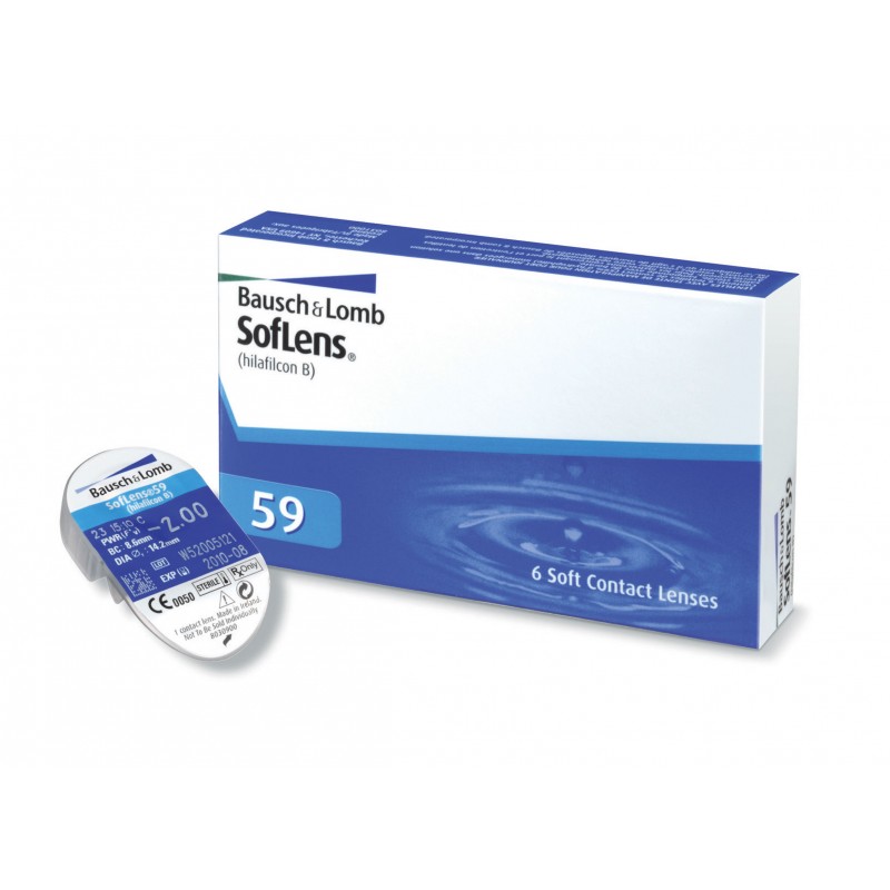 Soflens 59 (Bausch&Lomb) 6 kom