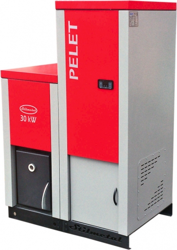 PELET KOTLOVI NA PELET BRIKET >> Kotao na pelet ECO 35kw STILMETAL