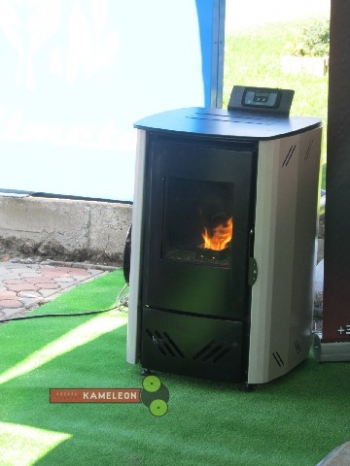 PELET KOTLOVI NA PELET BRIKET >> Kamin na pelet 7kw STILMETAL