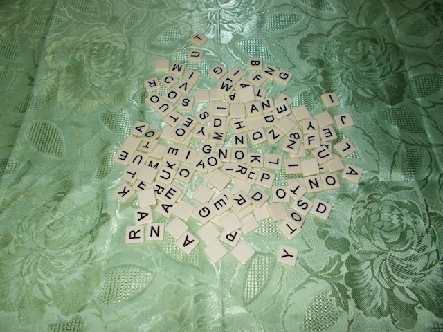 Alfabet - plasticne kockice sa engleskim alfabetom