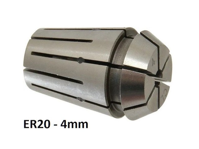 Stezna caura ER20 - 4mm - Elasticna caura