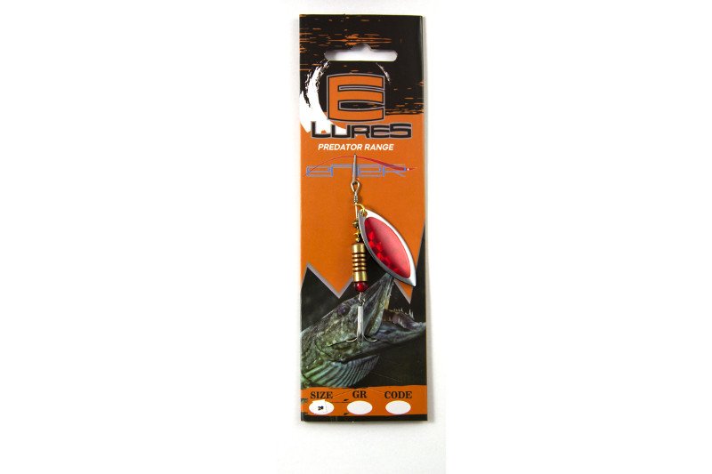 Enter E LURES WILLOW LEAF NR4 RED