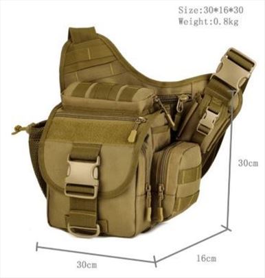 Takticka torba za pistolj molle sistem na rame