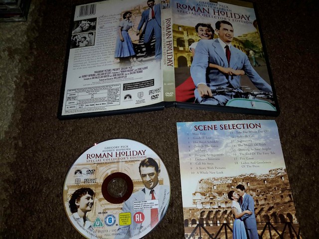 Roman holiday DVD