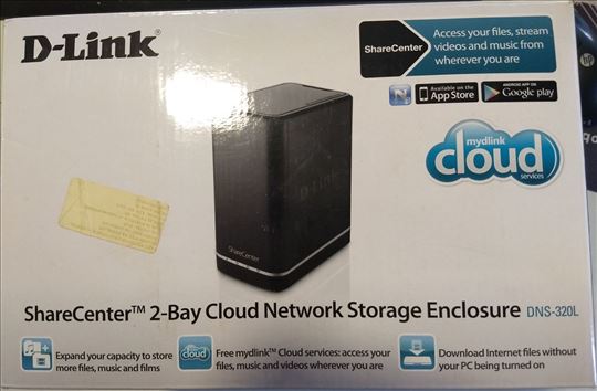 Network Storage D-Link DNS-320L- 2-Bay Cloud Netwo