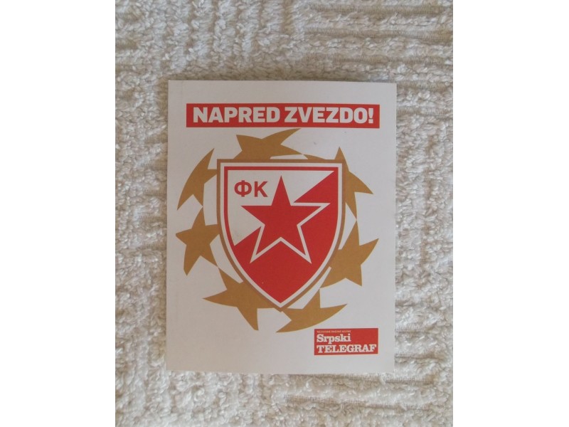 Crvena zvezda - nalepnica