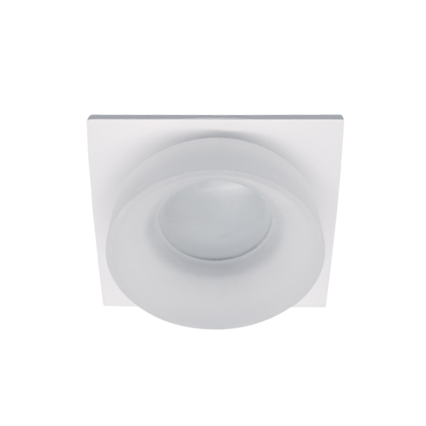 SA-045/1 JEDNOSTRUKI DOWNLIGHT KVADRATNI BIJELI/BIJELI