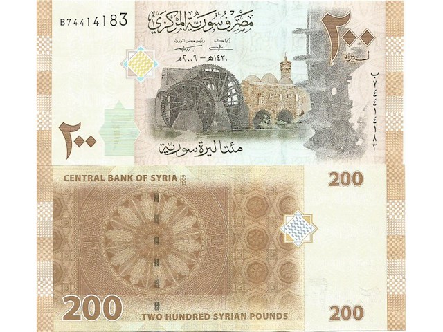 Sirija 200 pounds 2009. UNC