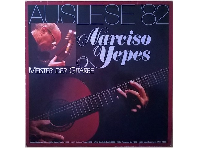 Narciso Yepes –Meister Der Gitarre (Auslese `82)LP mint