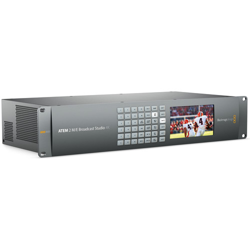 Blackmagic Design ATEM 2 M/E Broadcast Studio 4K Switcher (SWATEMRRW2ME4K)