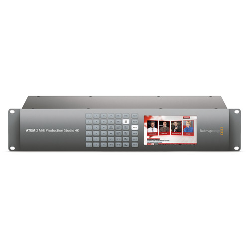 Blackmagic Design ATEM 2 M/E Production Studio 4K (SWATEMPSW2ME4K)