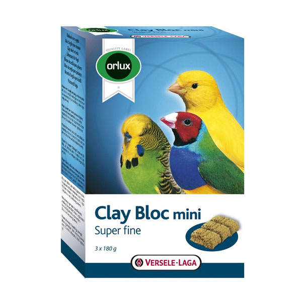 Versele Laga Orlux clay bloc mini - 3x18gr