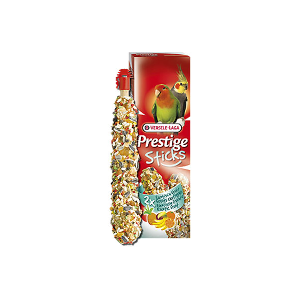 Versele Laga Prestige 2 Sticks Big Parakeet Exotic Fruit - 140gr