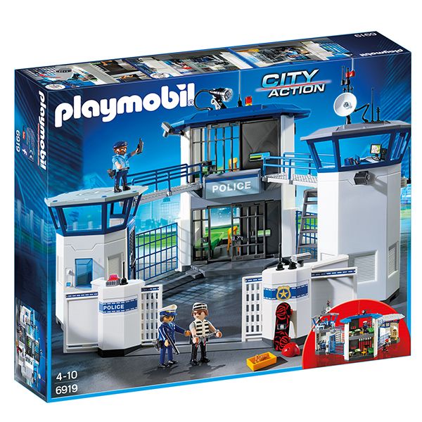 Playmobil Policija: Policijski štab sa zatvorom