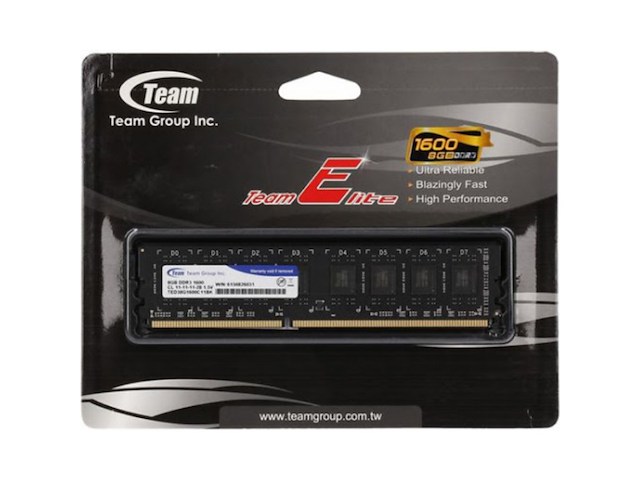 TeamGroup DDR3 TEAM ELITE UD-D3 8GB 1600MHz 1,5V 11-11-11-28 TED38G1600C1101