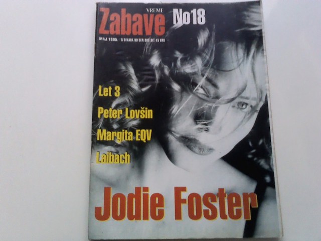 Časopis VREME ZABAVE br. 18, maj 1995.