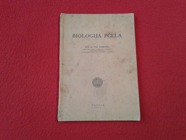 Ivo Tomašec - Biologija pčela (1949)