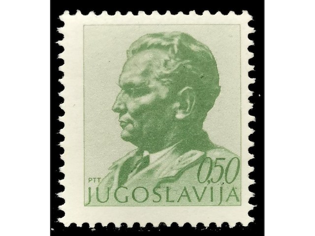 REDOVNA TITO 0.50 MAT GUMA 1976