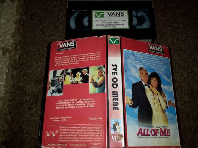 Sve od mene (All of me) VHS