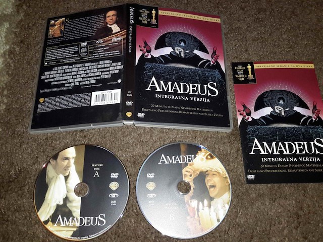 Amadeus , Integralna verzija , 2DVDa