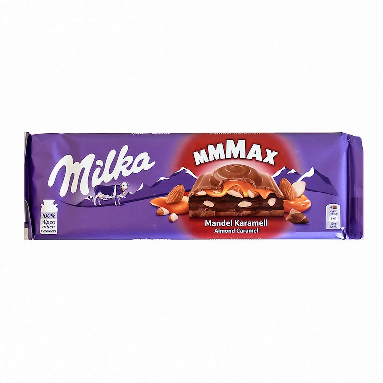 Milka čokolada milka almond caramel 300g