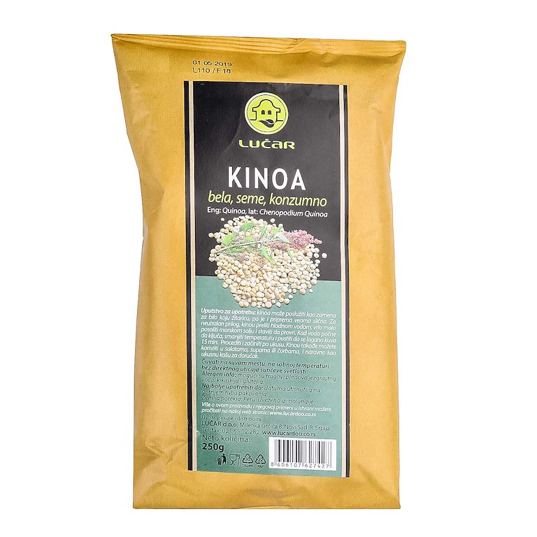 Lucar kinoa bela 250g lučar