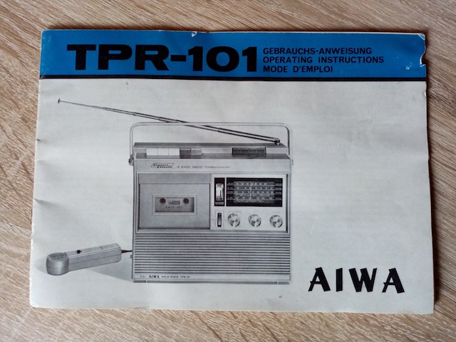 AIWA TPR-101  uputstvo  (KK)