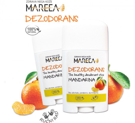 PRIRODNI DEZODORANS U STIKU MANDARINA 33g