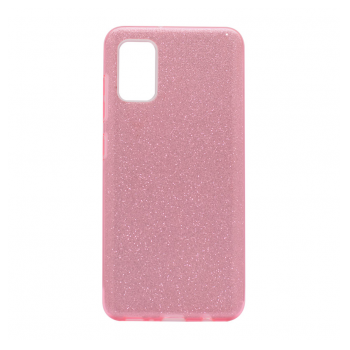Maska Crystal Dust za Samsung A41/ A415F pink