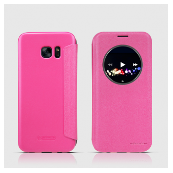 Maska na preklop Nillkin Sparkle za Samsung S7/ G930 pink
