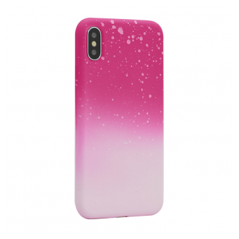 Maska Powder za iPhone XS Max roze.