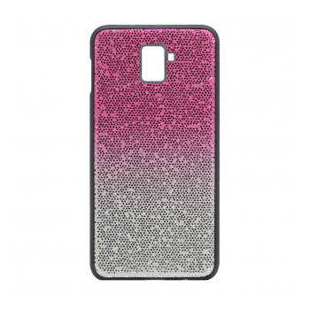 Maska Midnight Spark za Samsung A8 Plus/ A730 (2018) pink srebrna