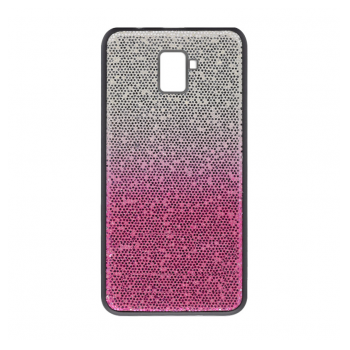Maska Midnight Spark za Samsung A8 Plus/ A730 (2018) srebrno pink