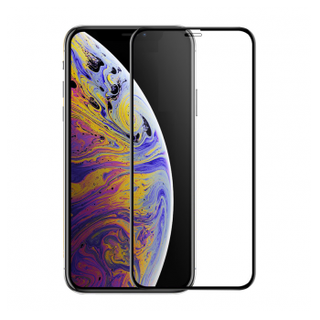 Zastitno staklo 5D Mini verzija case Friendly za iPhone XS Max/ 11 Pro Max crno