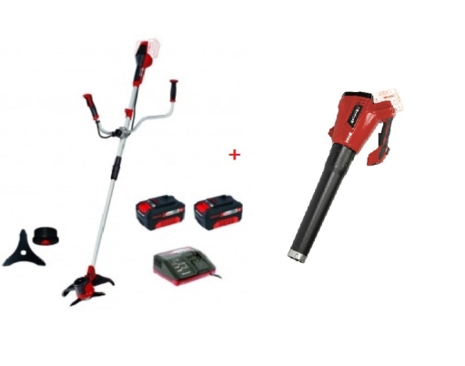 Einhell AGILLO Kit + GE-LB 36 Li E-Solo Akumulatorski trimer za travu i akumulatorski duvač lišća