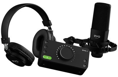 Audient Evo Start Recording Bundle | 2x2 Usb/ios Recording System