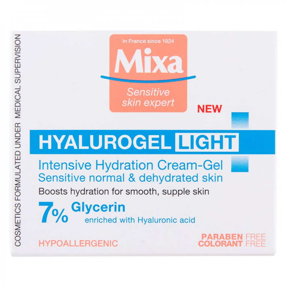 MIXA HYALUROGEL LIGHT KREMA ZA LICE 50 ML 1003009773