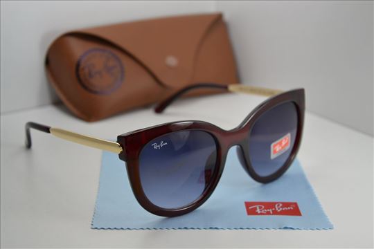 Ray-ban 1217 braon okvir,ljubičasto staklo