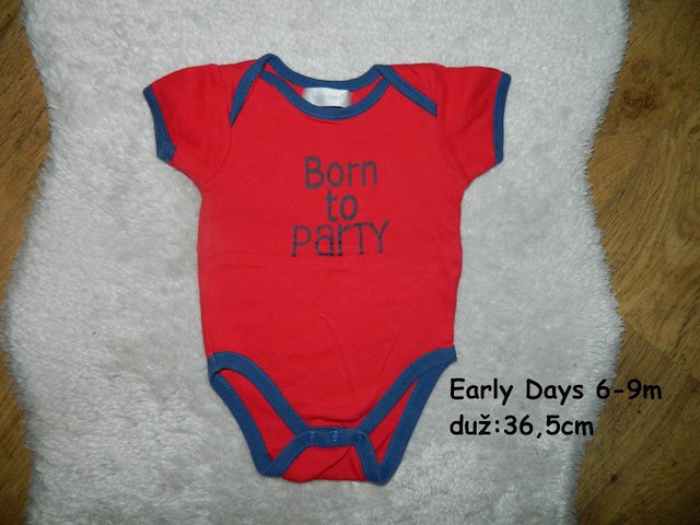 Early Days bodi 6-9 M