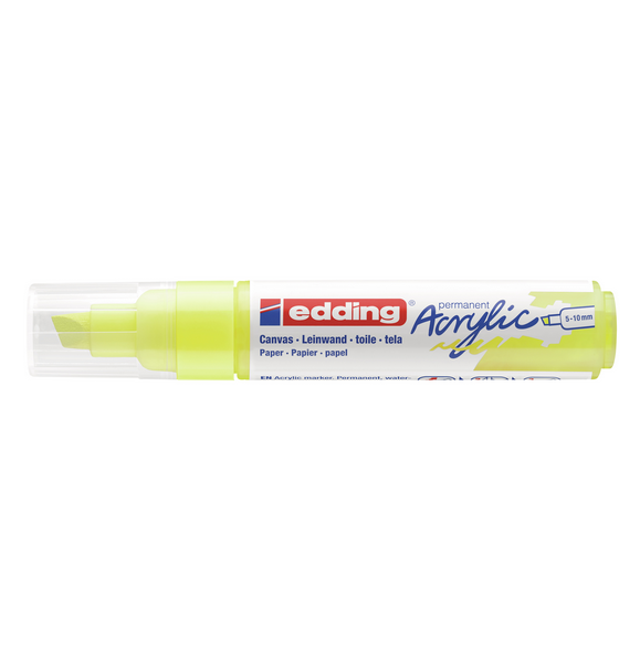 Edding marker acrylic E-5000 065 neon yellow