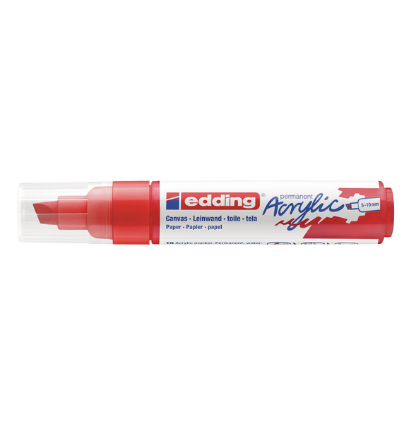 Edding marker acrylic E-5000 902 traffic red