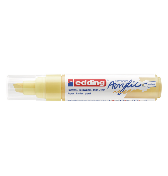 Edding marker acrylic E-5000 917 pastel yellow