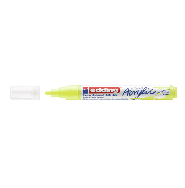 Edding marker acrylic E-5100 065 neon yellow